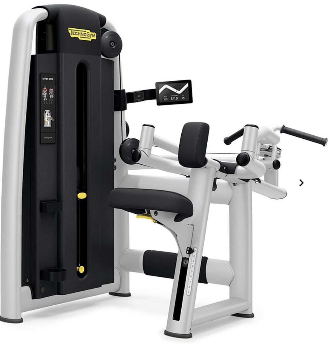 Technogym M946 Full Commercial Upper Back Row w/Digital Power Control ...